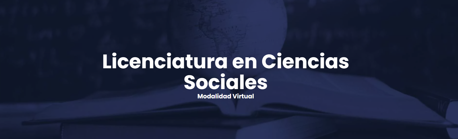 Licenciatura en Ciencias Sociales Modalidad Virtual – EIDEC